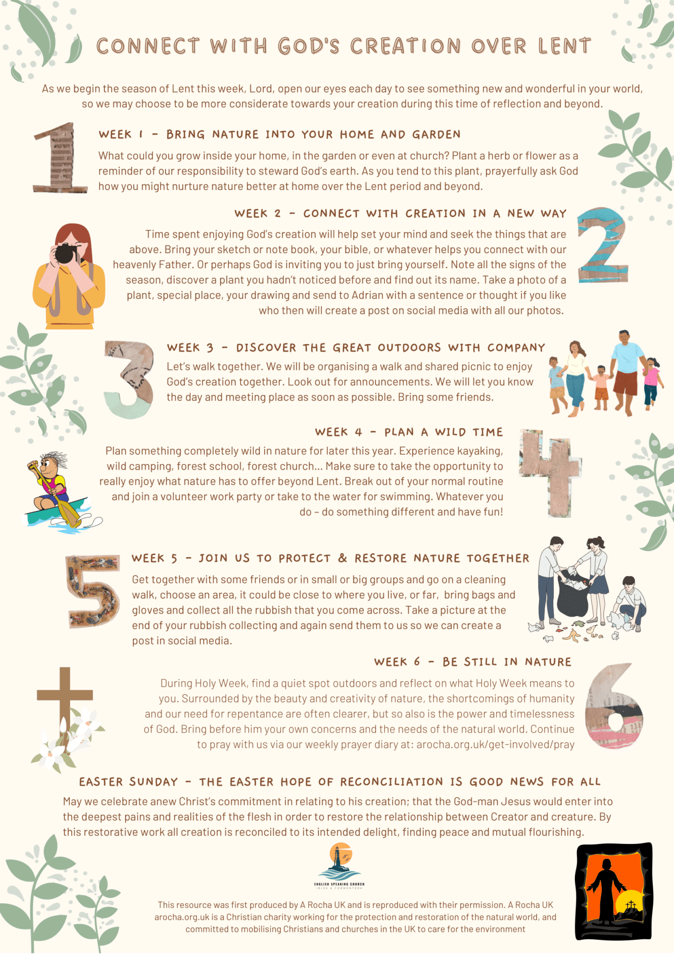 Connecting with God’s Creation during Lent at The Capellania Anglicana ...