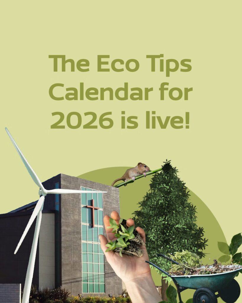 Easy Eco Tips 2026 Calendar - Eco Church